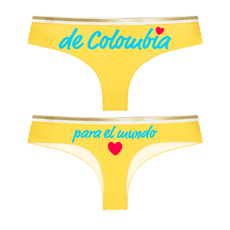 Panty Colombia Tanga - Ropa Interior - Fidelina – Vergara Collection